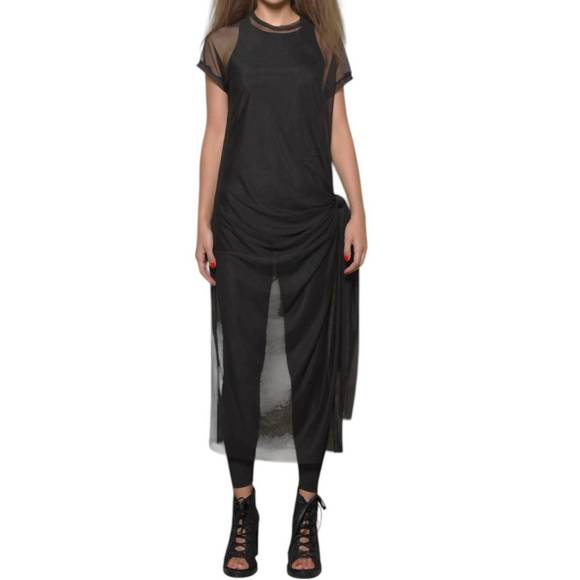SIMPLY MILA | Dresses | New Simply Mila Mesh Short Sleeve Dress In ...